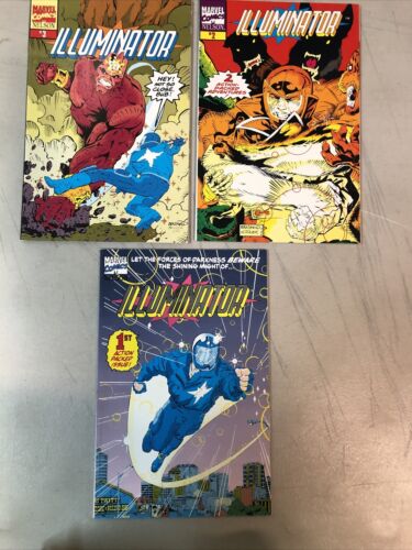 Illuminator (1993) #1 2 3 (NM) Complete Set Marvel/Nelson