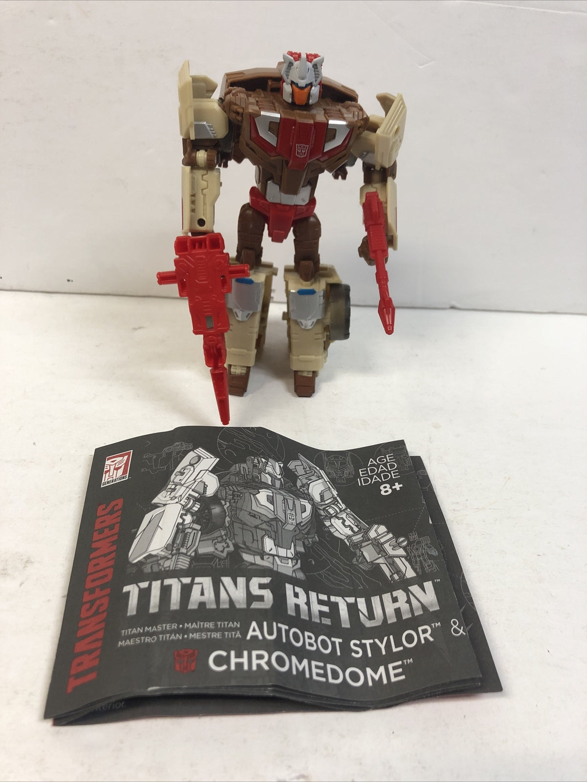 Transformers Titans Return Chromedome & Stylor 2015 Complete Mint w/in